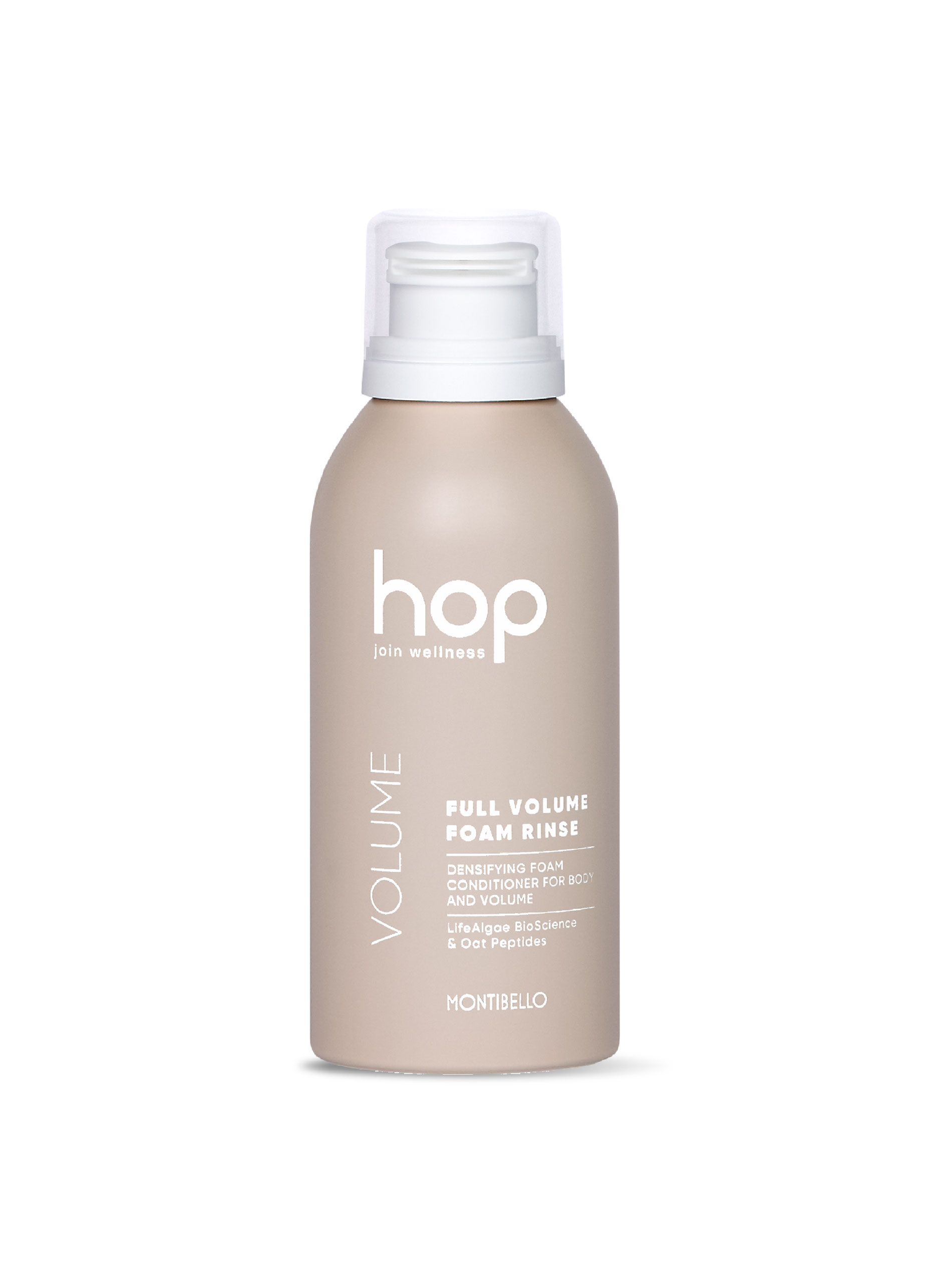 Acondicionador volumen en textura mousse FULL VOLUME | hop